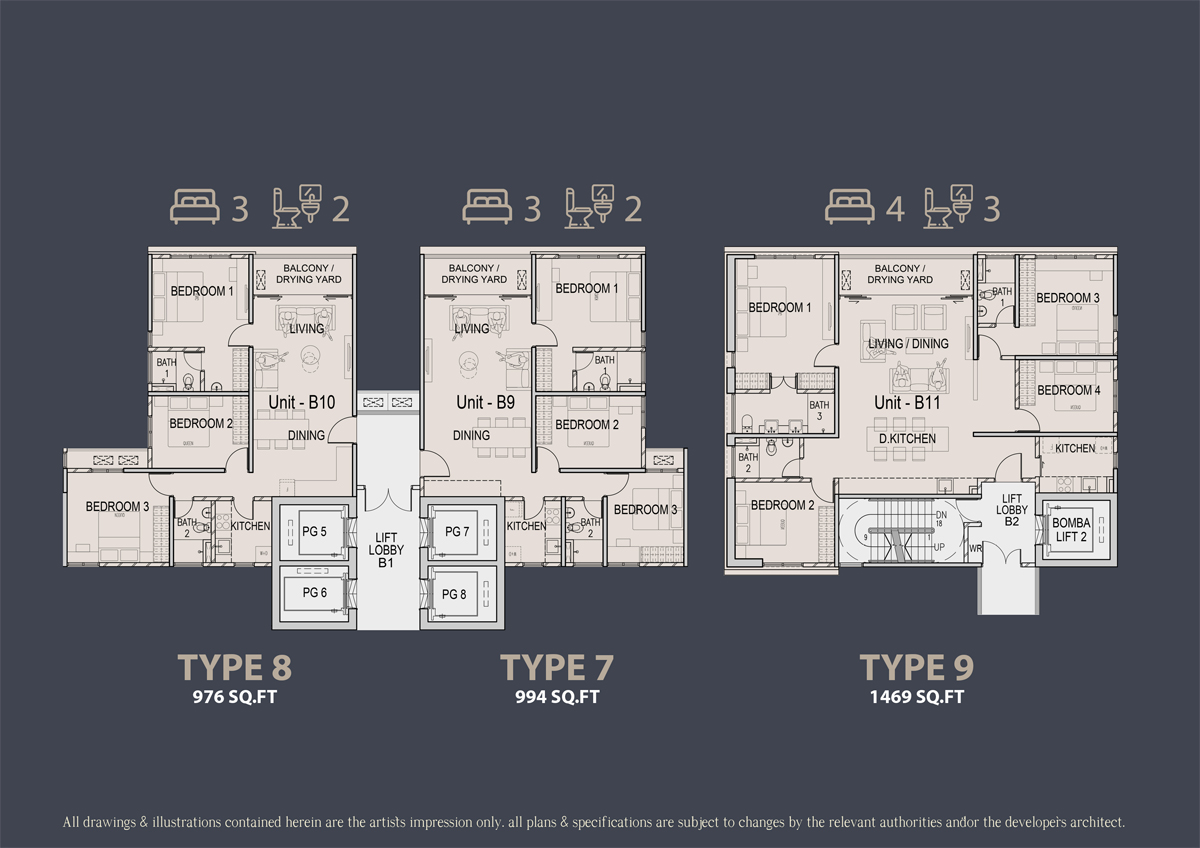 PARQ Residence @ Kuching City Centre – HartanahSarawak.com